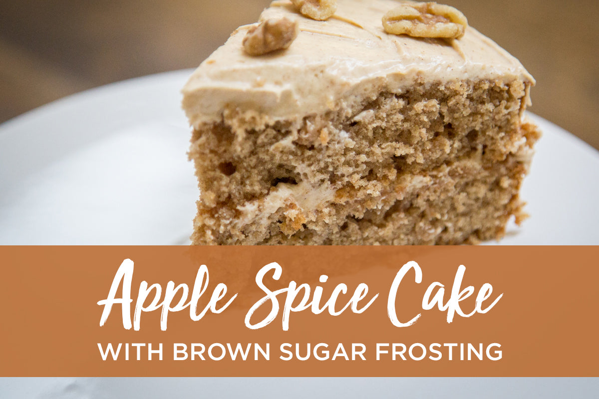 Apple Spice Cake with Brown Sugar Frosting Recipe – Relative Foods