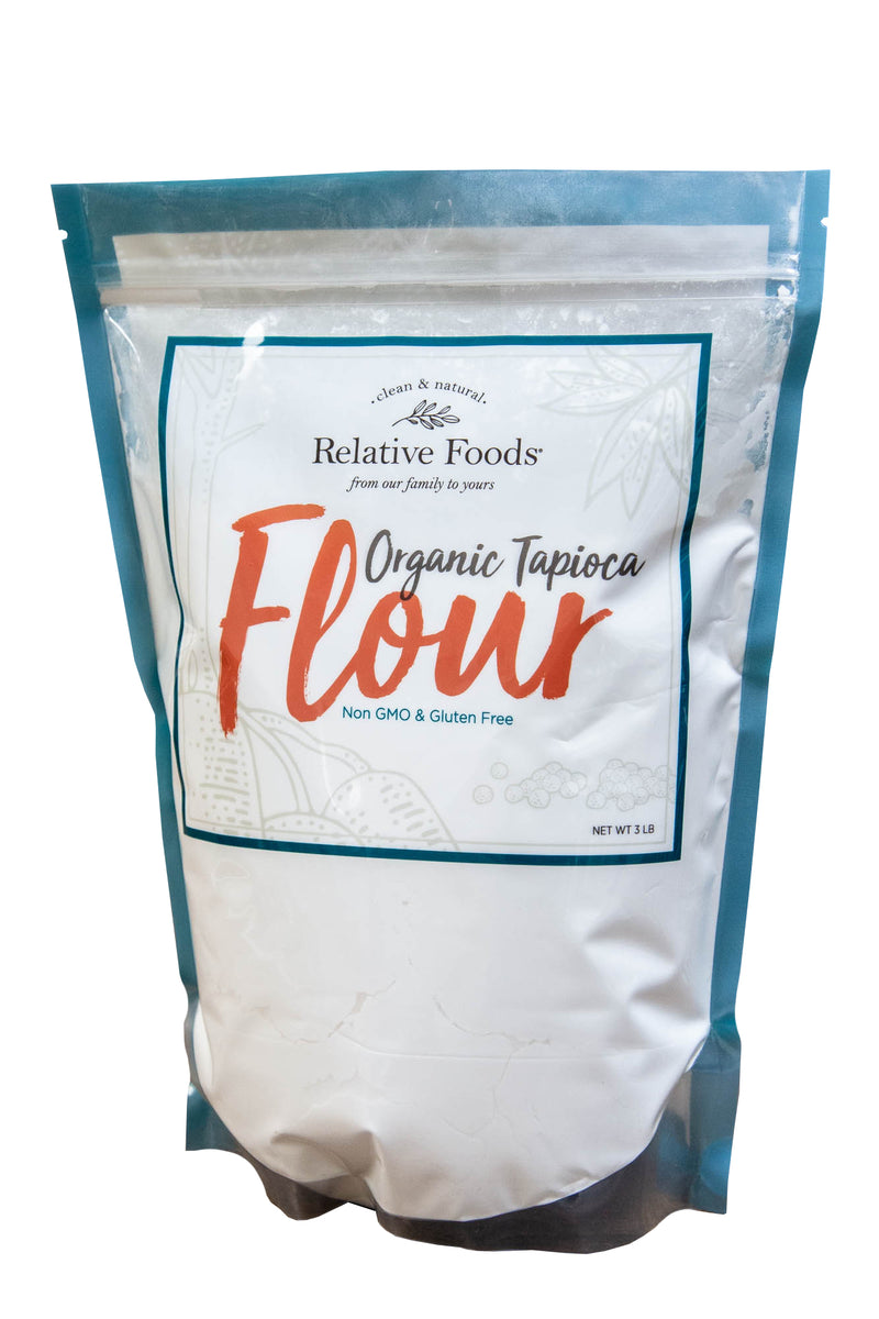 Organic Tapioca Flour | Tapioca Starch |3 Lbs. Bag – Relative Foods